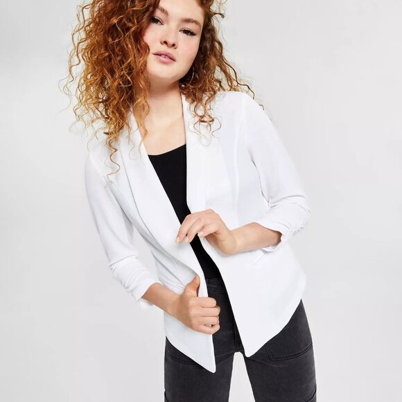 Bar III | Jackets & Coats | Nwt Juniors Bar Iii Petite 34sleeve Shawl ...